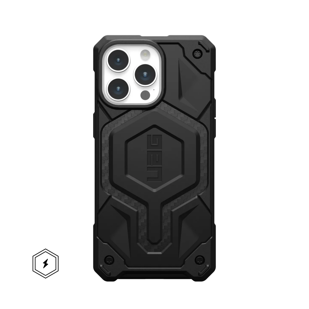 เคส UAG รุ่น Monarch Pro - iPhone 15 Pro Max - สี Carbon Fiber